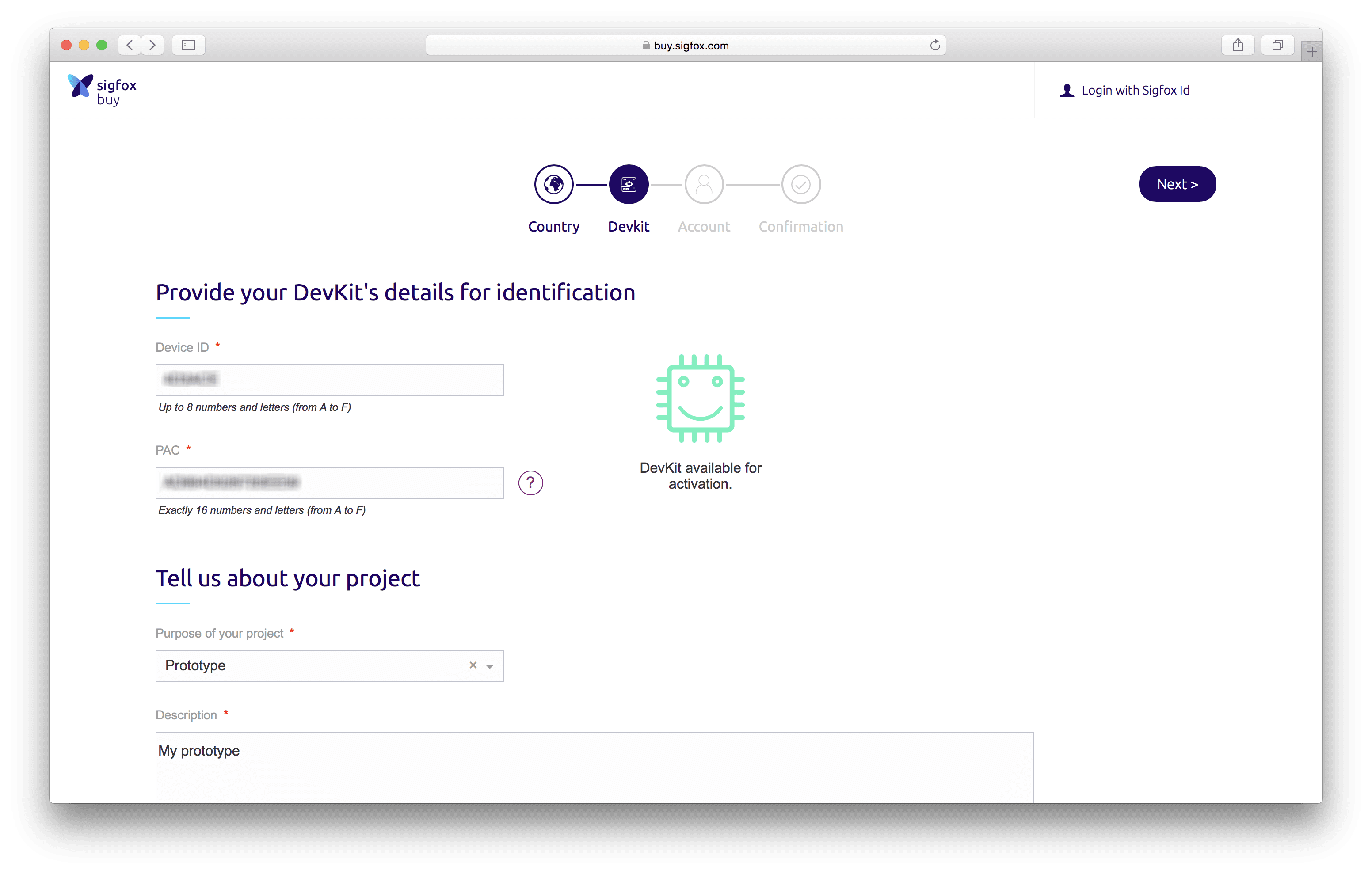 141 Sigfox · Pycom Docs