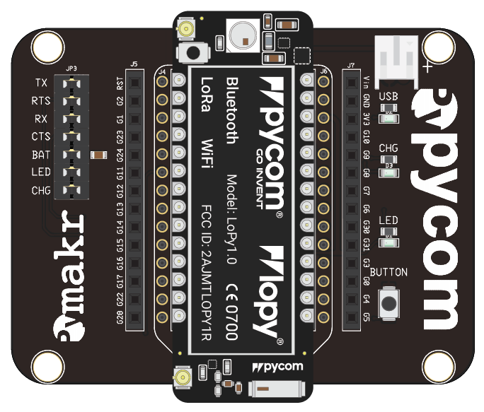 1.1.1 LoPy · Pycom Documentation