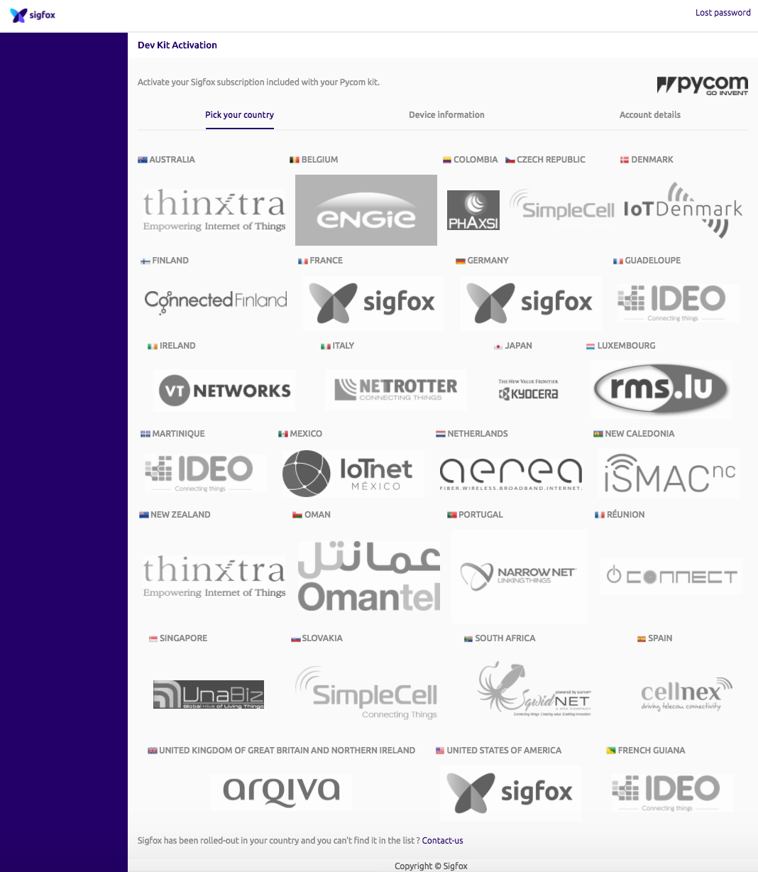 141 Sigfox · Pycom Documentation